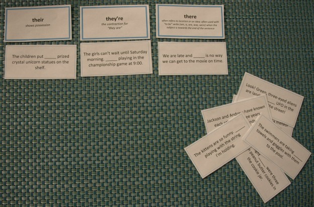Making a word study card sort activity (Part 1) - Virtually Montessori