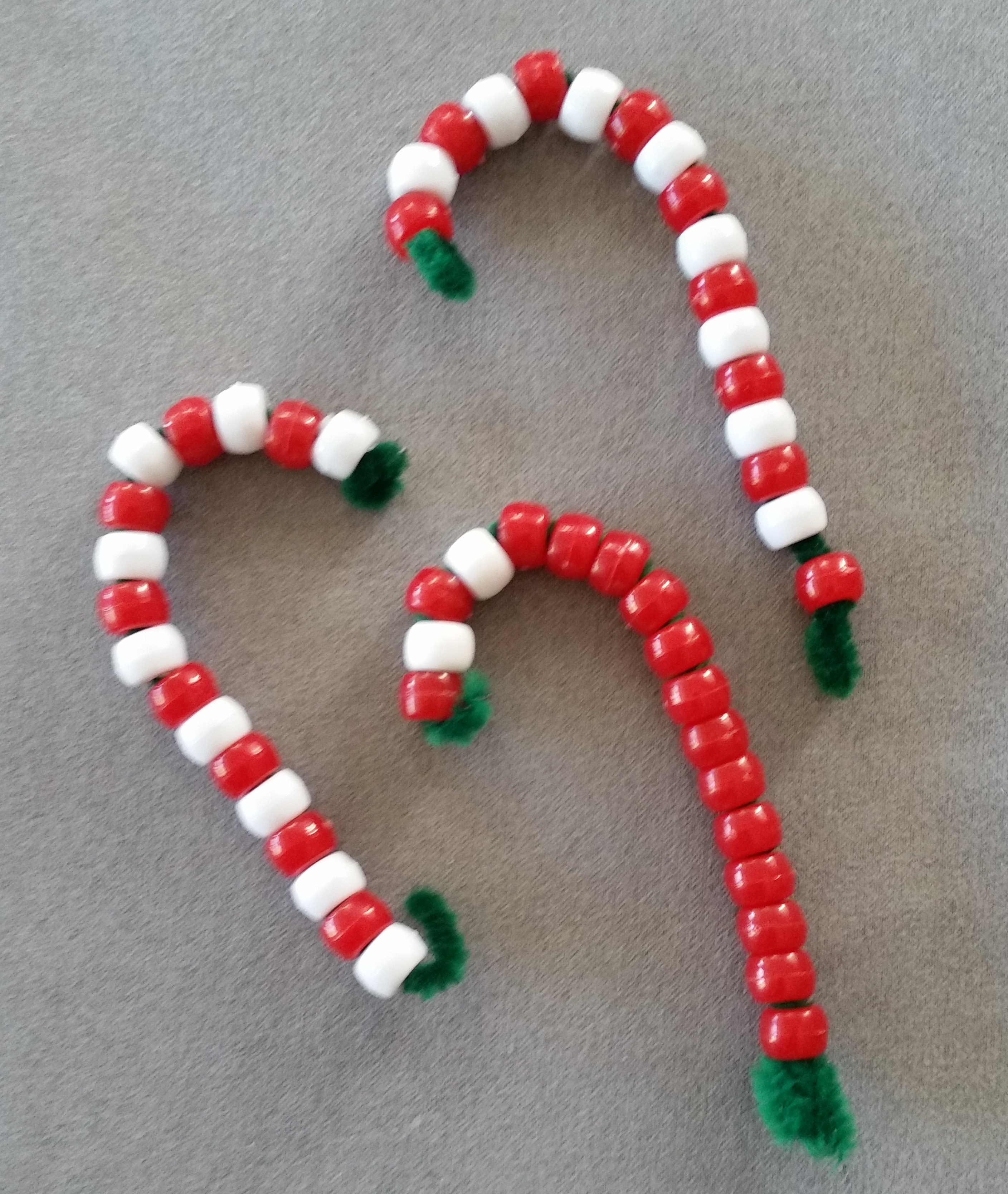 Candy cane ornaments Virtually Montessori Candy cane ornaments Virtually Montessori
